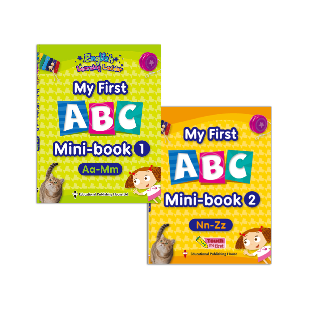 EPHmall-English Learning Ladder – My First ABC Mini Book