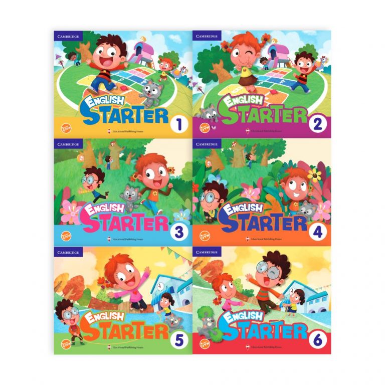 EPHmall-English Starter Pupil’s Book 1 – 6 | K1-K3