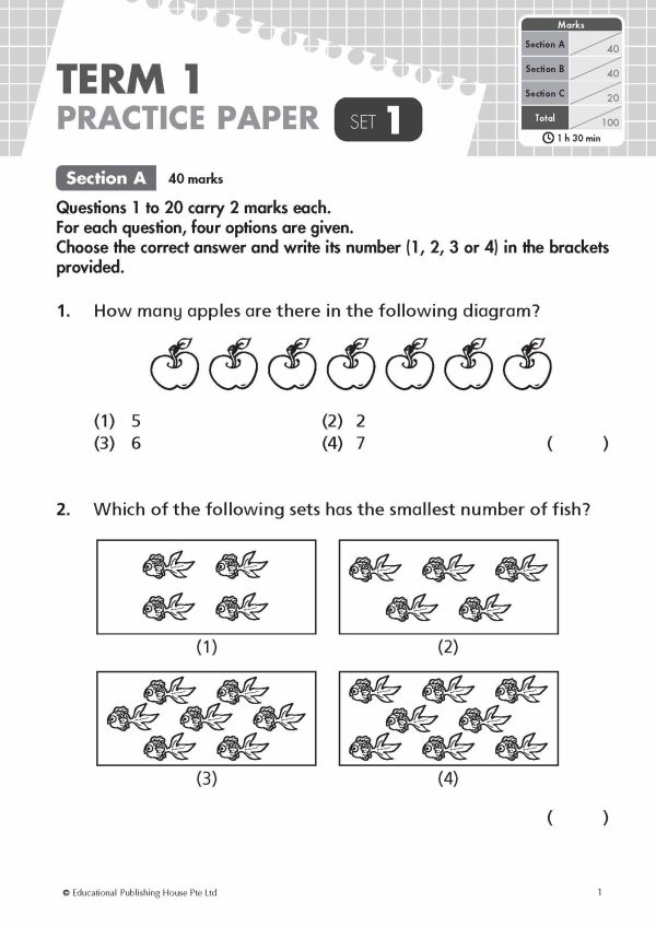 EPHmall-(SG) P1 TOP Mathematics Practice Papers (3ED)