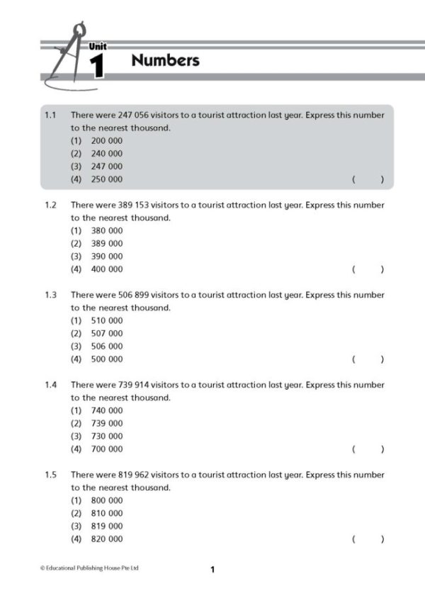 EPHmall-(預購) PSLE Topical Maths Drills (New Syllabus)